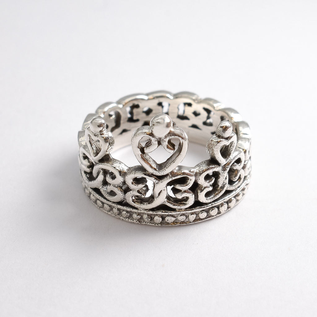 Princess Tiara Ring, Crown Ring, Princess Ring, Pandora Ring, Tiara Ri